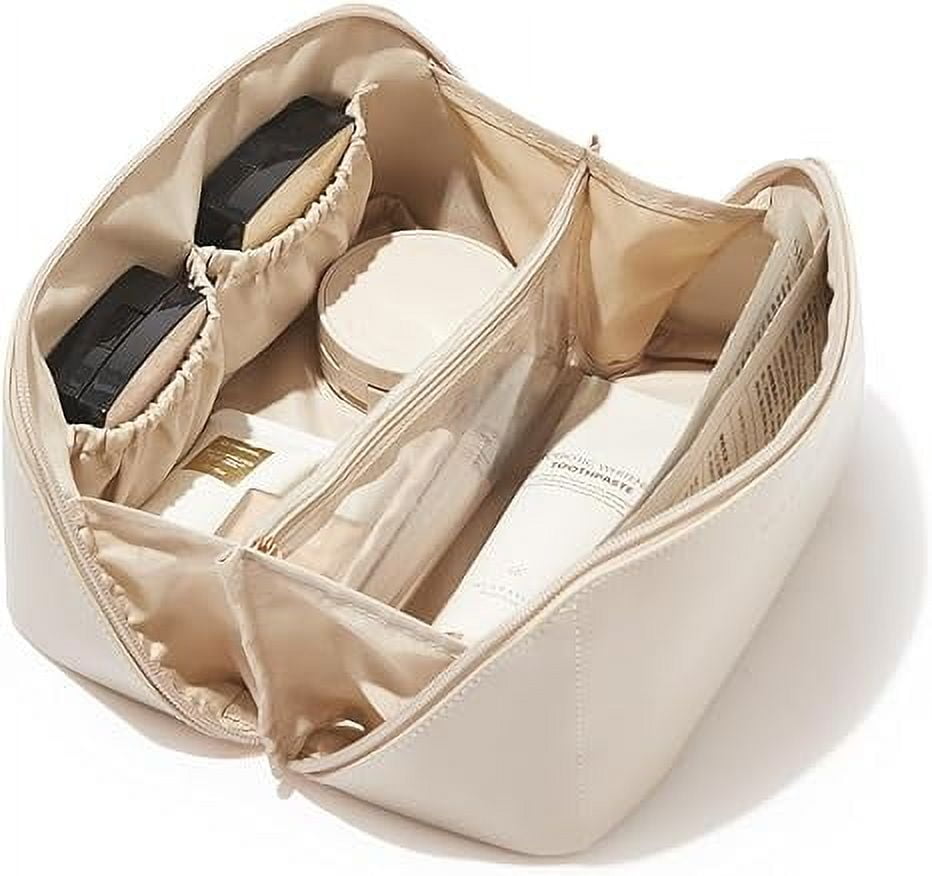 Travel Makeup Bag,Large Capacity Cosmetic Bags for Women,Waterproof ...