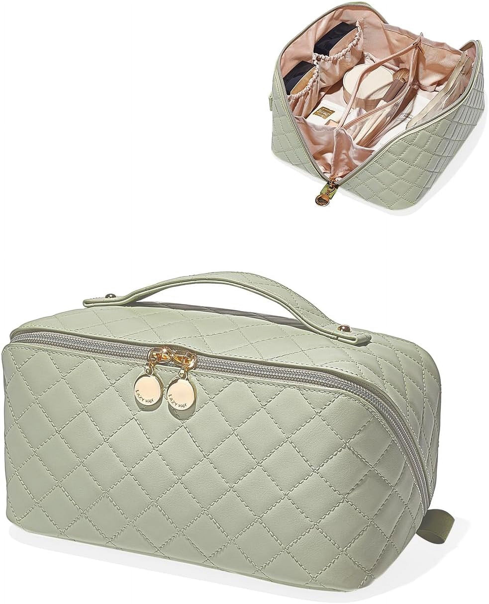 Travel Makeup Bag,Large Capacity Cosmetic Bags for Women,Waterproof ...