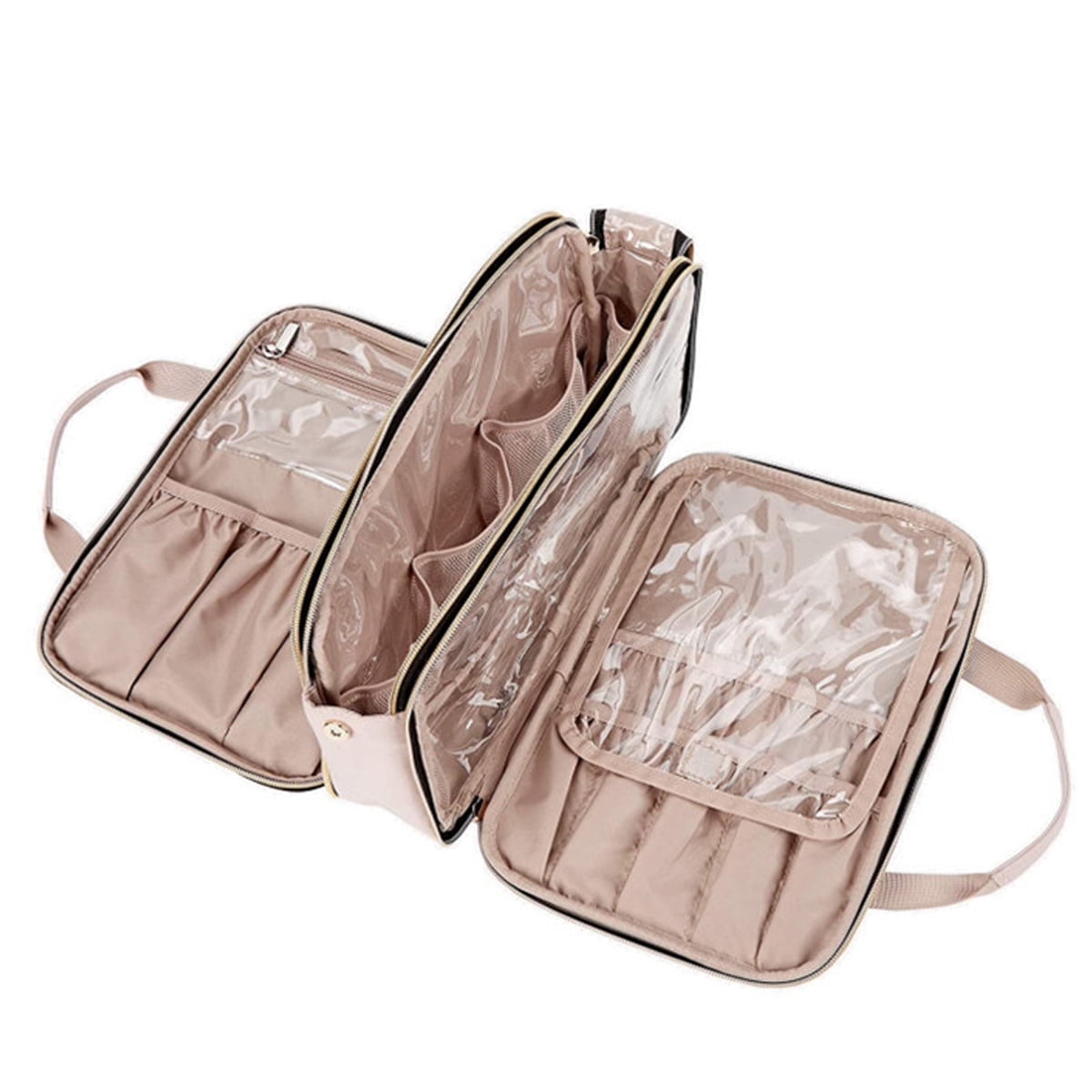 Travel Makeup Kit, Portable Makeup Organizer, Standing Makeup Kit ...