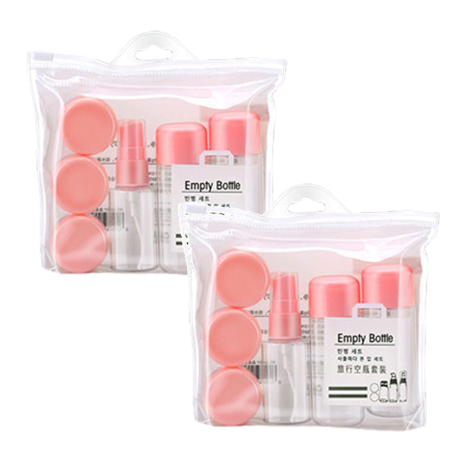 Travel Makeup Set 8 Piece Spray Bottle Dispenser Face Box Stick With ...