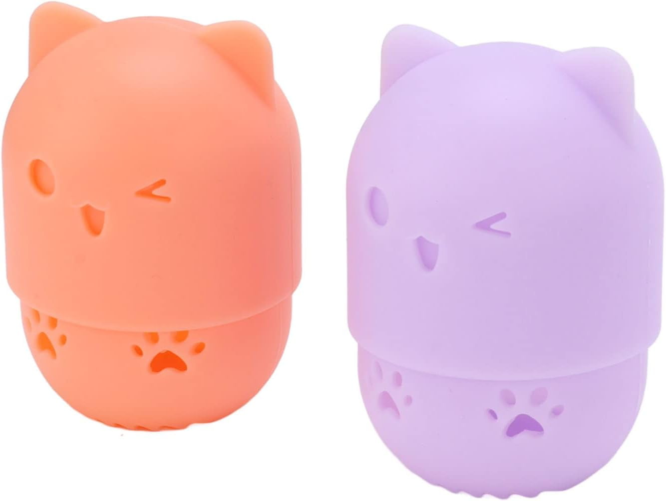 Makeup Sponge Holder, Washboard Design Washable Comfortable Touch ...