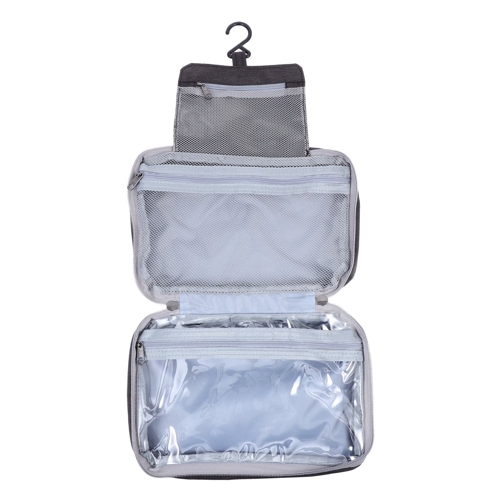 Travel Makeup Toiletry Cosmetic Storage Organizer Hygiene Folding Kit ...