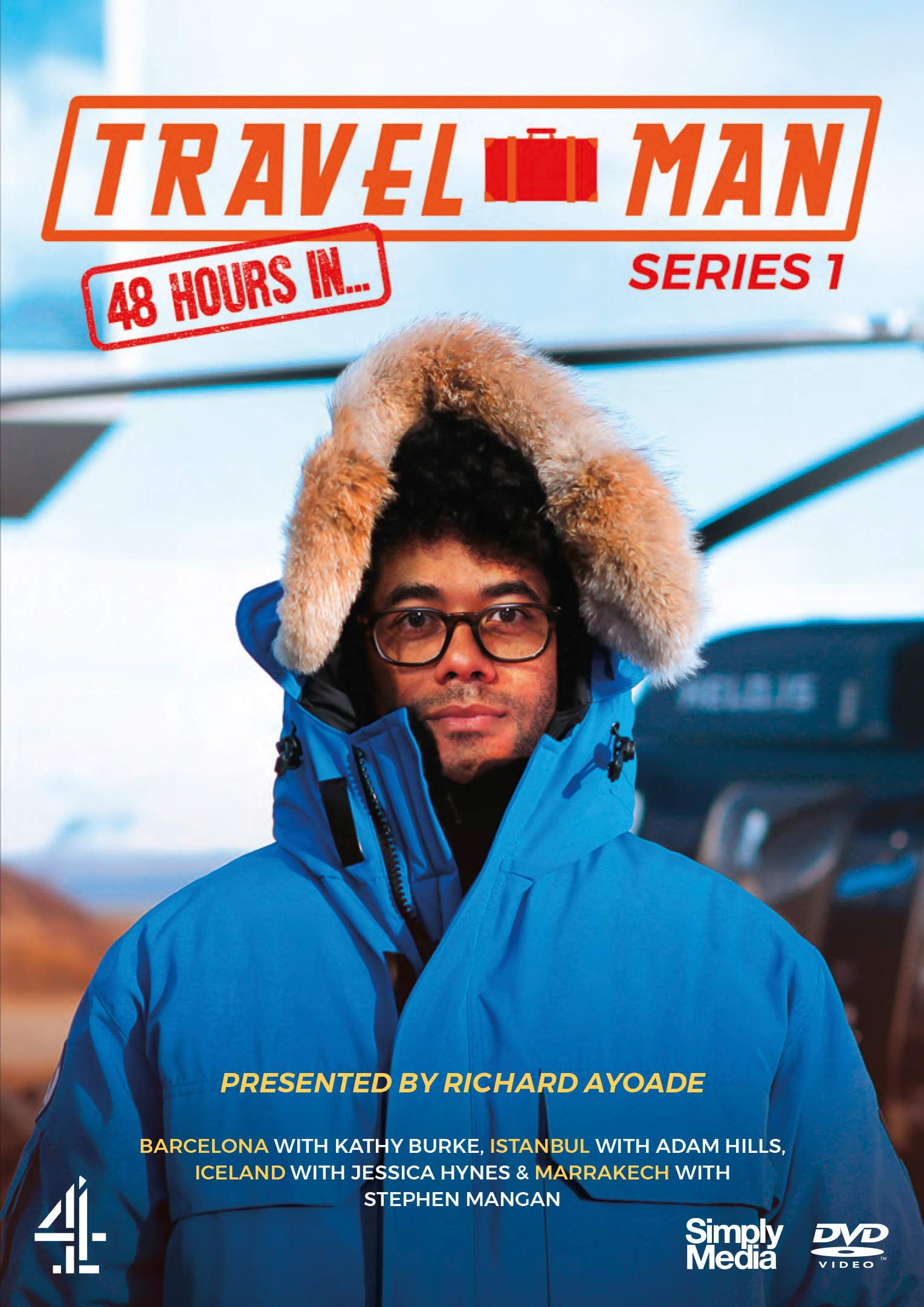 Travel Man: 48 Hours In... Complete Series 1 (DVD) Richard Ayoade Kathy ...