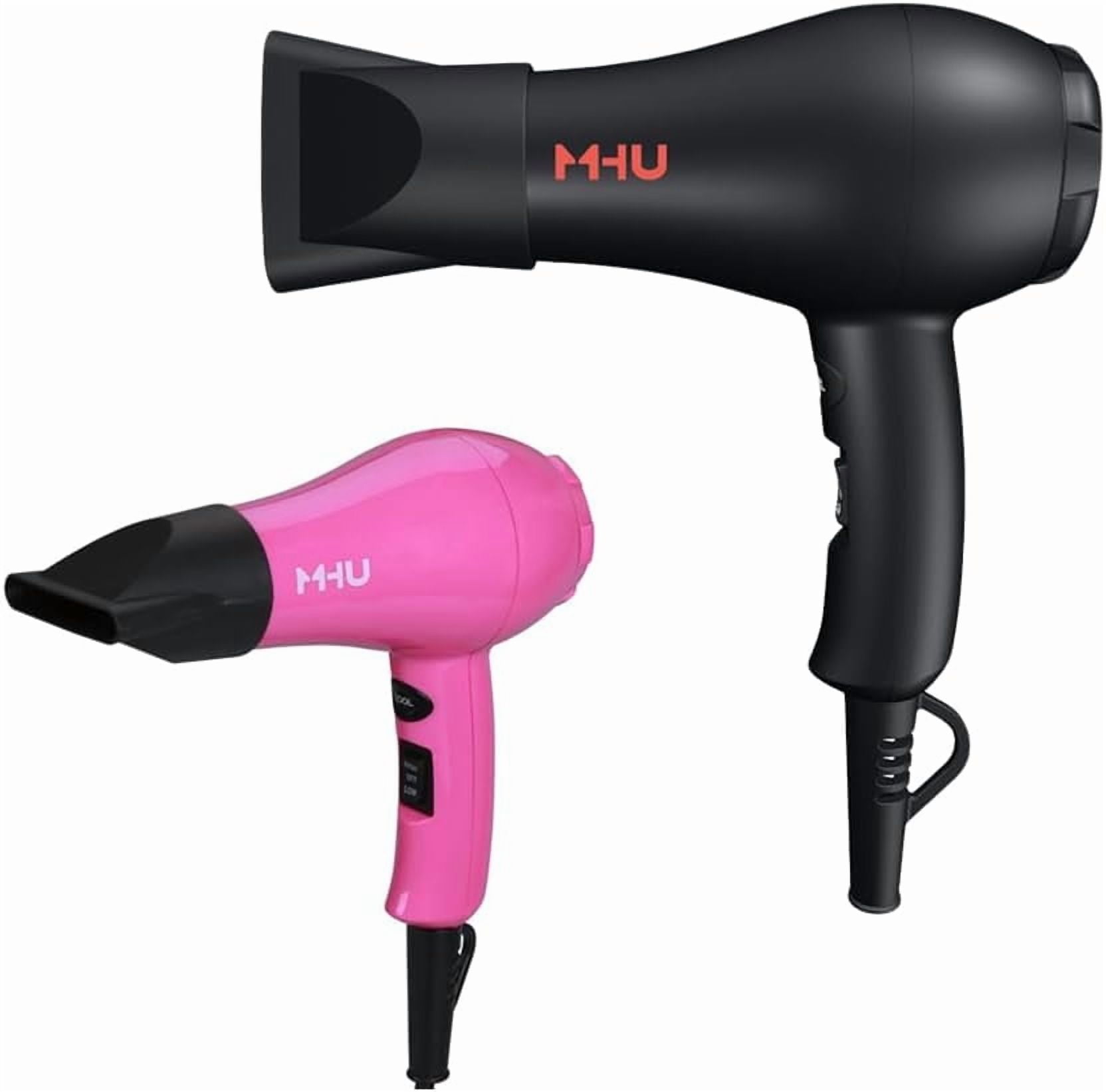 Travel Mini Hair Dryer Ceramic Ionic 1000 Watts Blow Dryer for RV ...