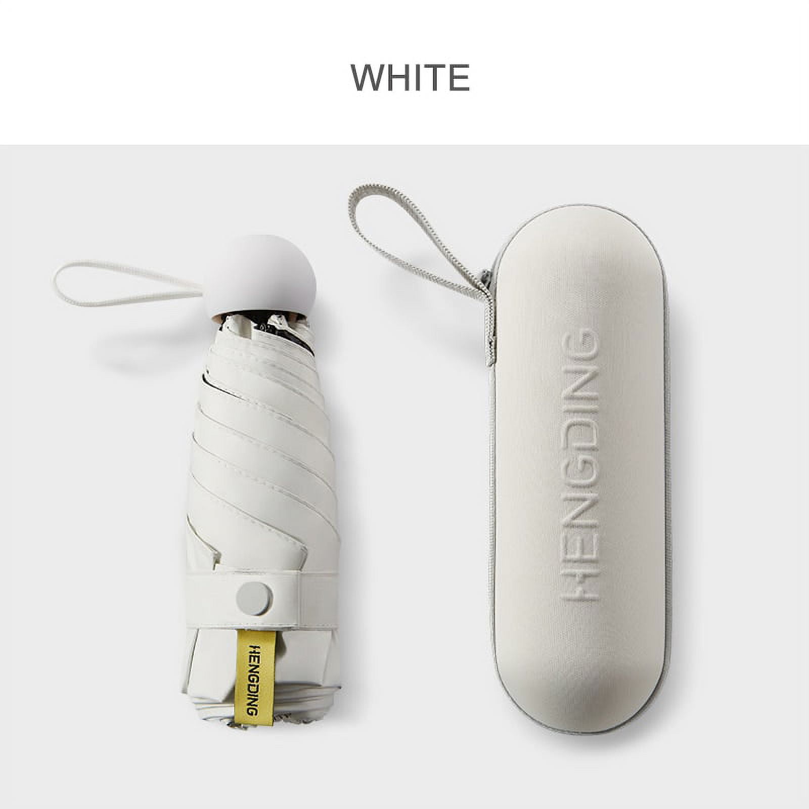 Travel Mini Umbrella, 8 Ribs Mini Portable Sun&Rain Lightweight ...