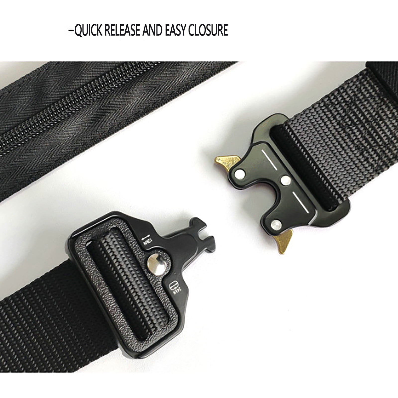 Travel Money Belt, Military Style Nylon Coin Purse Belt with -Belt ...