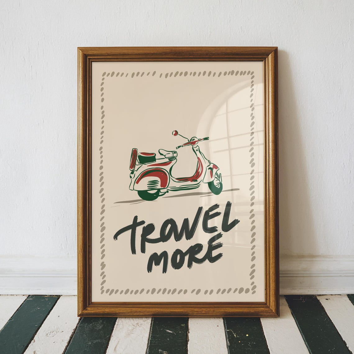 Travel More Vespa Mediterranean Home La Dolce Vita Lover Travel Decor ...