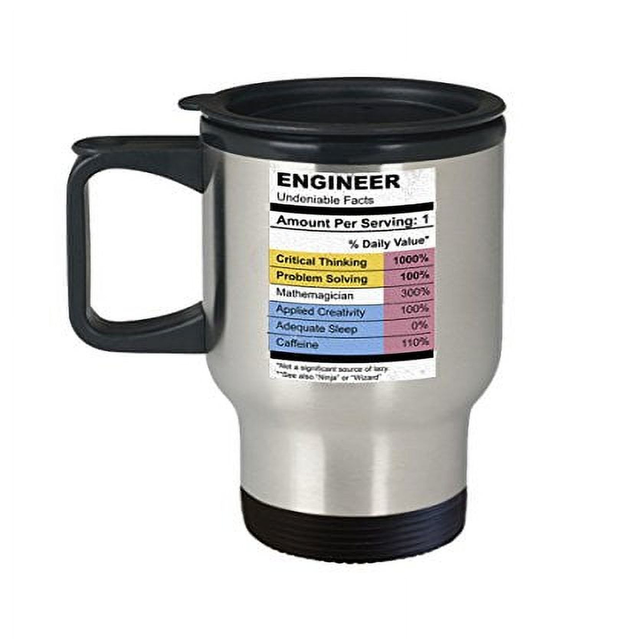 14 oz Stainless Steel Travel Mug for Engineers - Perfect Gift for ...