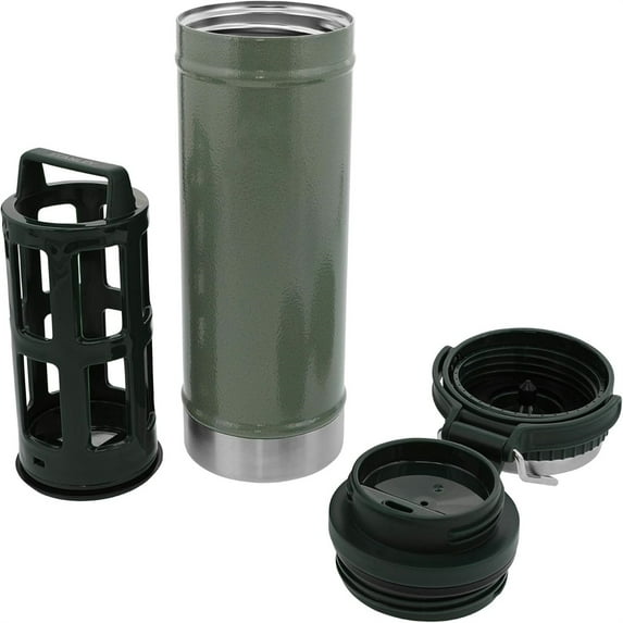 Travel Mug with Integrated French Press 16 oz | 5 Minute Brew, 4 Hours ...