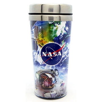 Travel Mug NASA Collage with Facts Houston TX - Walmart.com