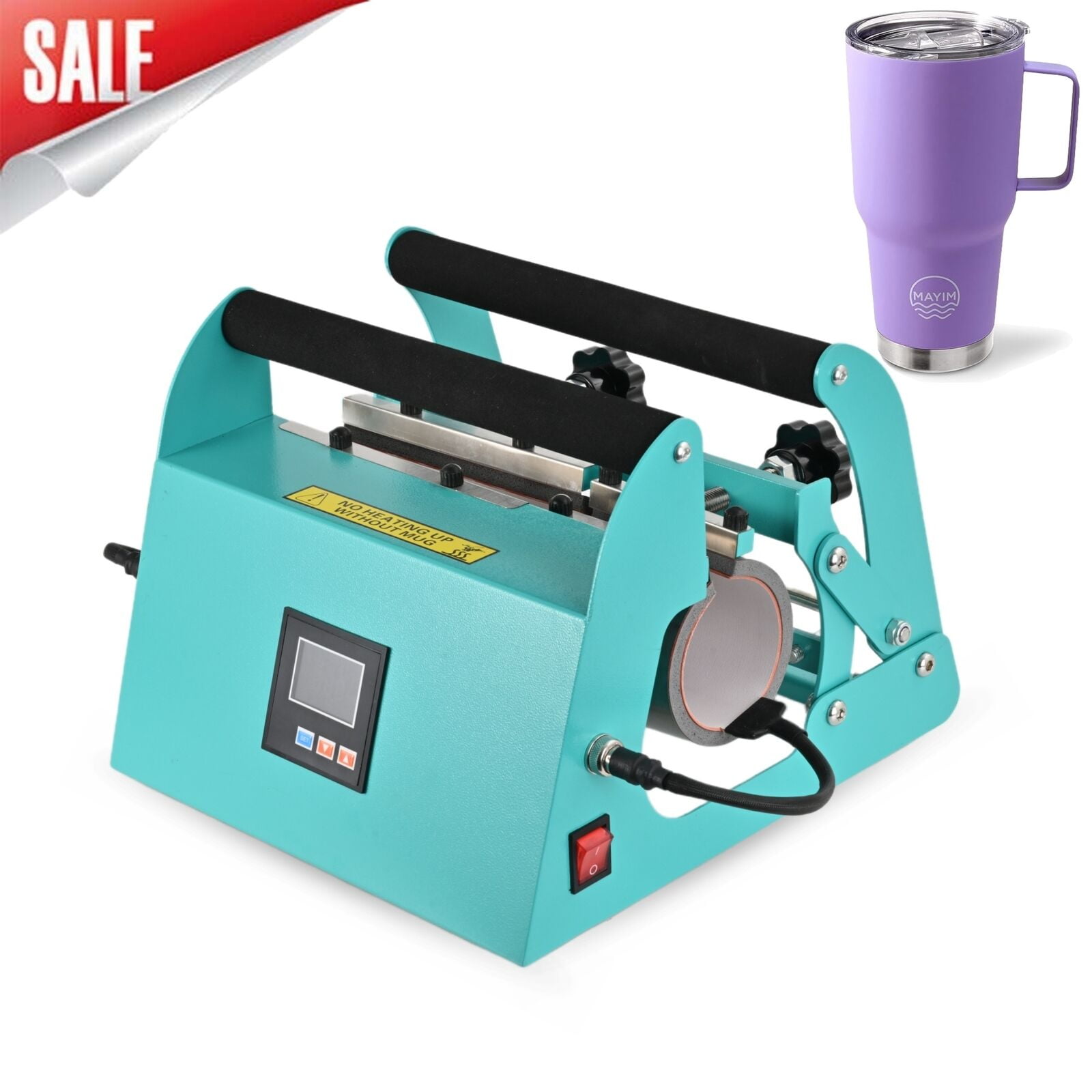 Travel Mug Tumbler Heat Press Machine Cup Sublimation Printing Temp ...