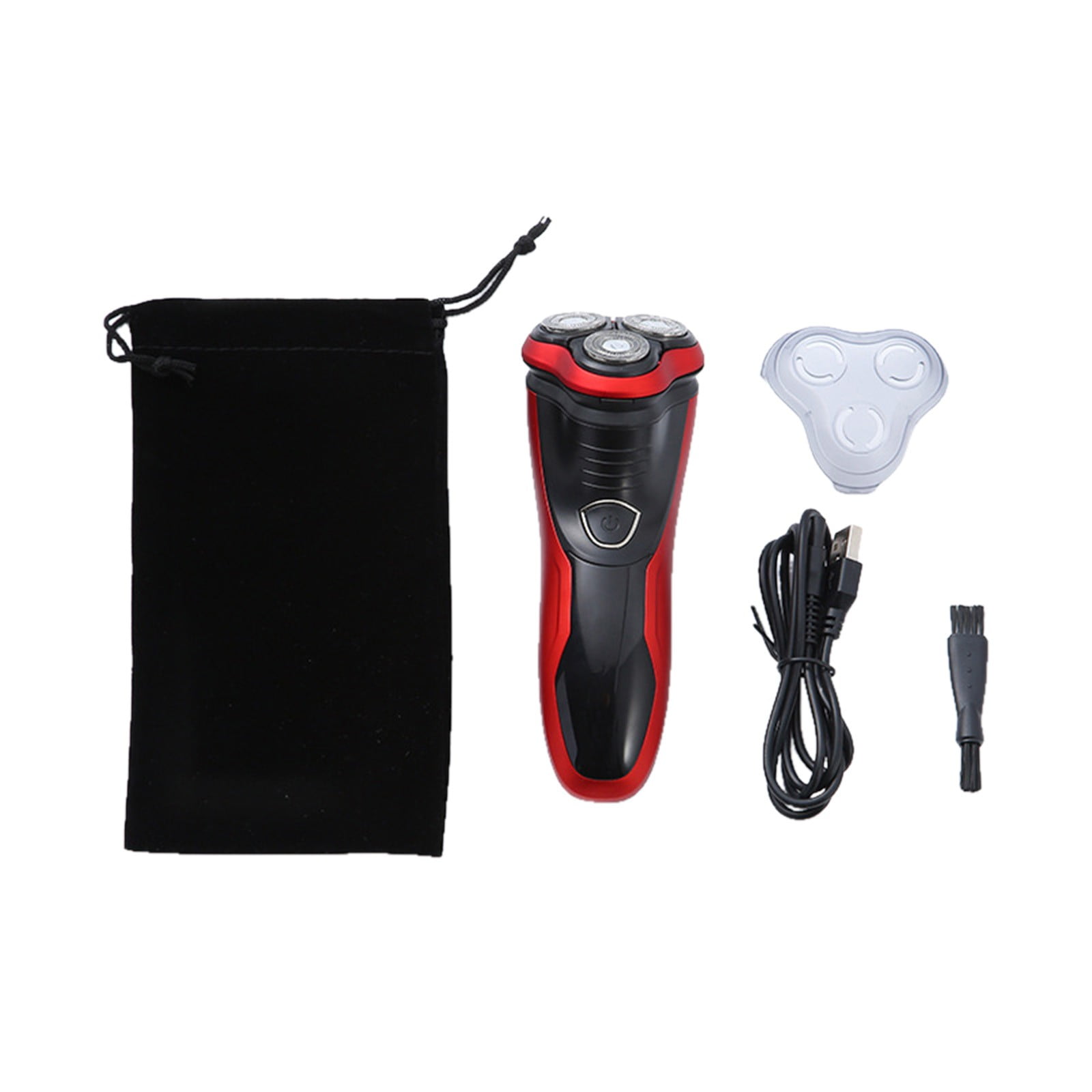 Travel Mustache Nose Hair Rechargeable Shaver For Men Smart Beard Full ...