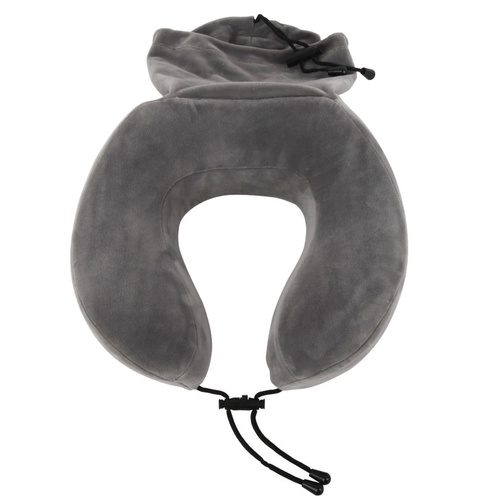 Travel Neck Pillow Memory Foam, Airplane Rest Prevents Head from ...
