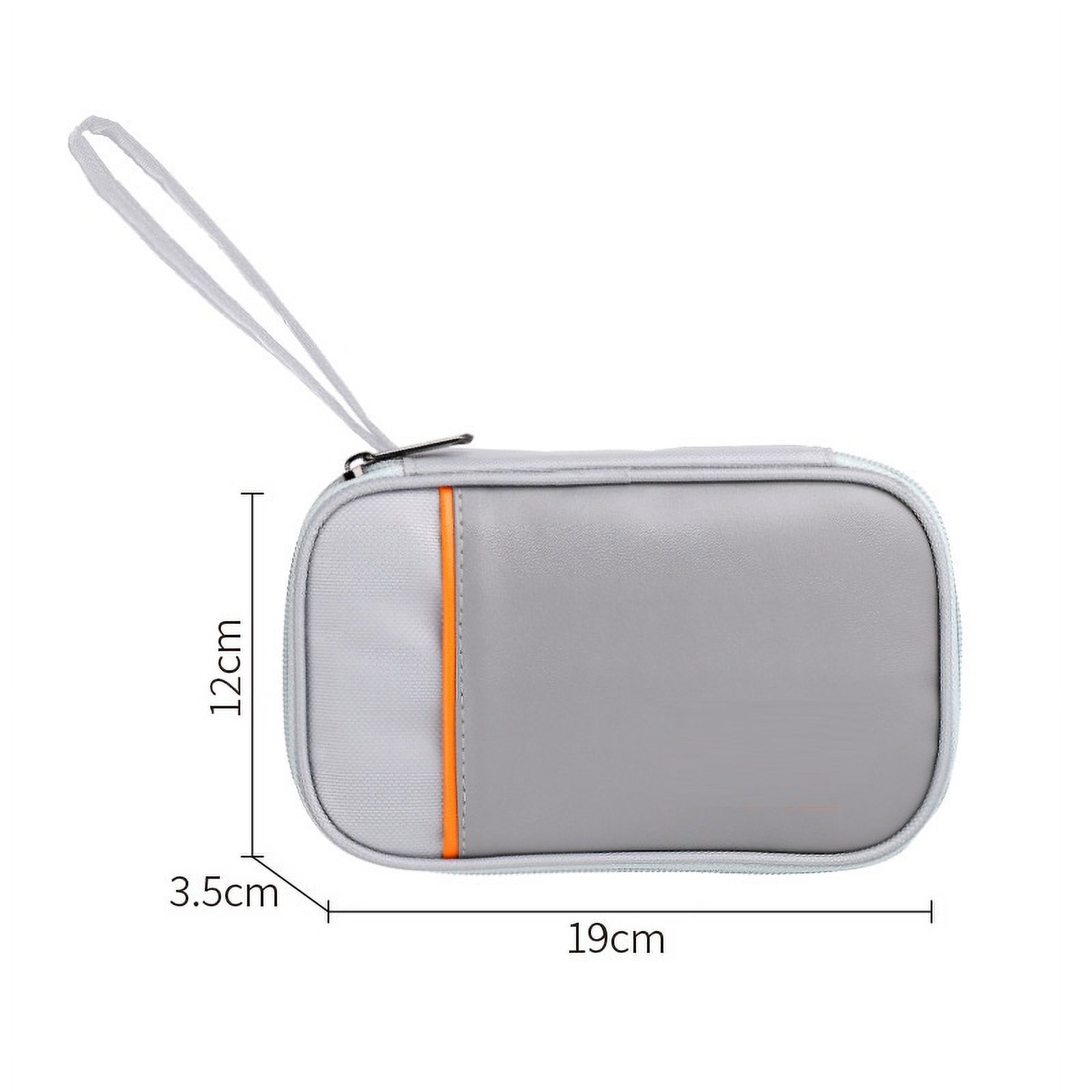 Travel Organizer Bag Cable Storage Organizers Pouch Carry Case Portable ...