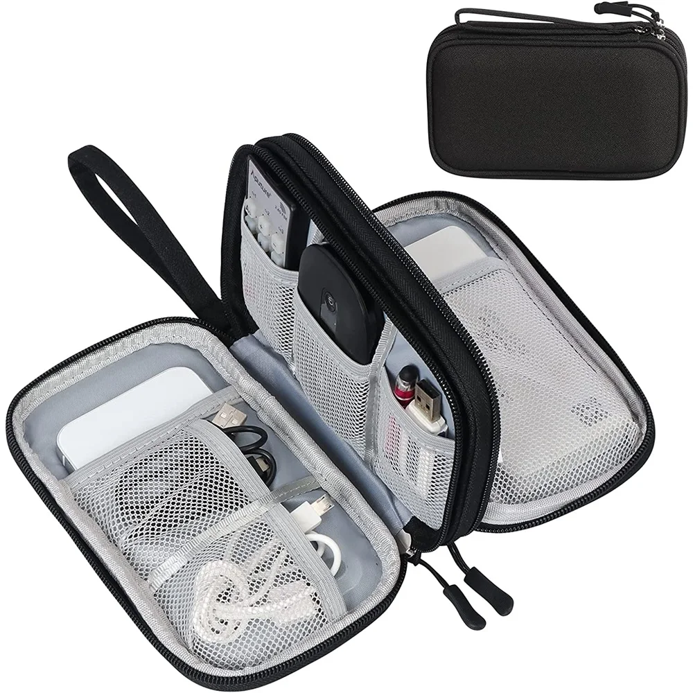 Travel Organizer Electronics Accessories Organizer Portable Waterproof ...
