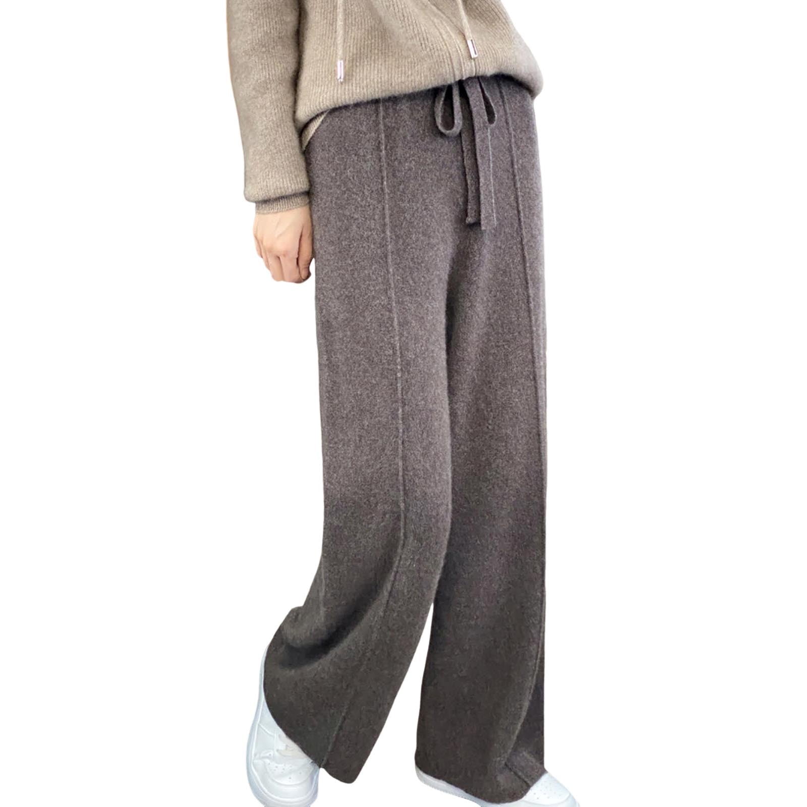 Travel Outfits Women Airport Women's Wide Leg Straight Leg Drapey Floor ...