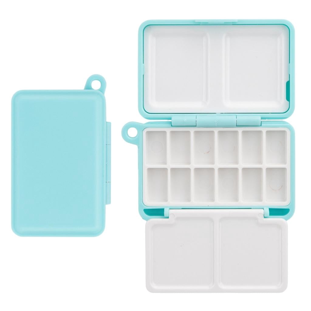 Travel Painting Empty Watercolor Tins Box with Pans Watercolor Paint ...