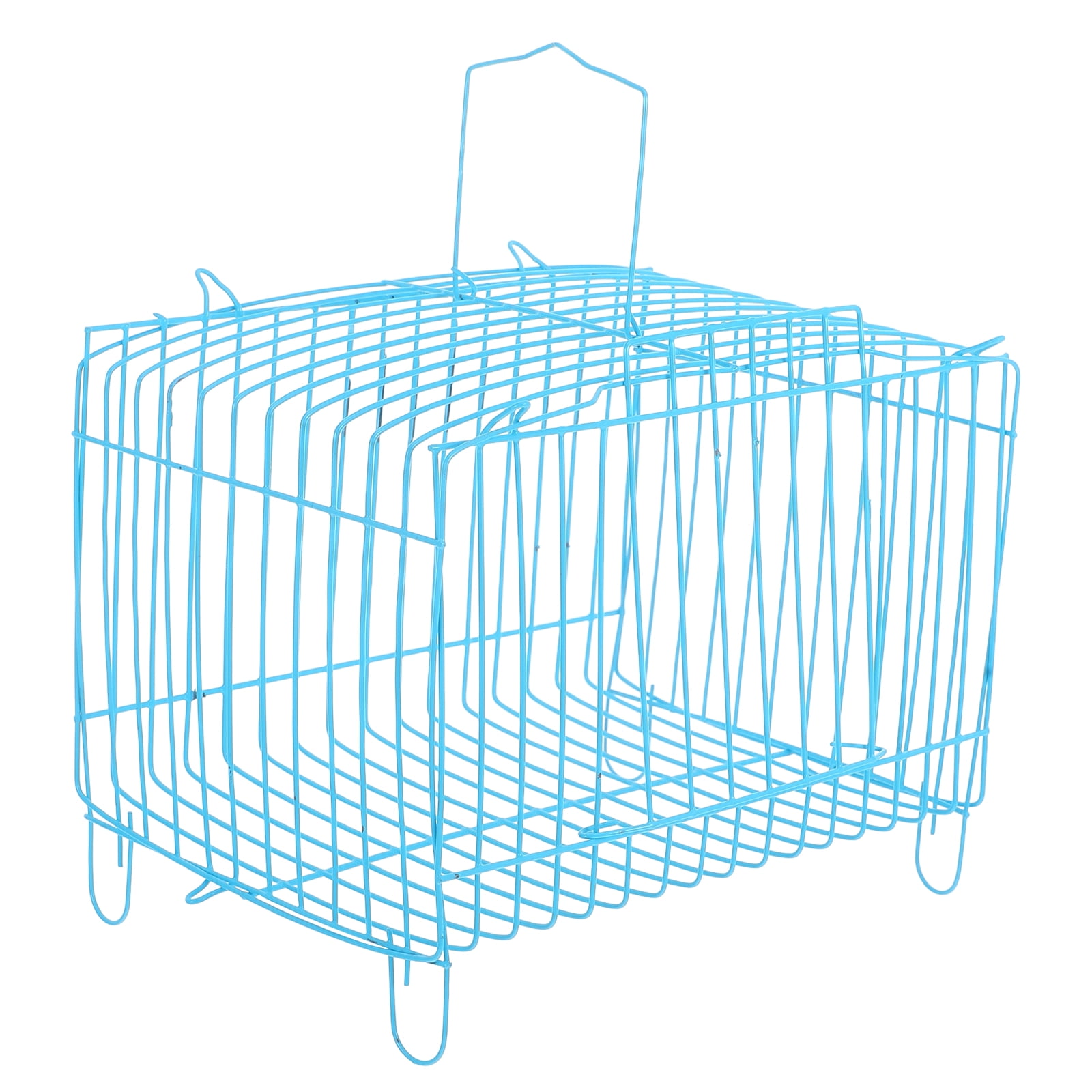 Travel Parrot Cage Parakeet Travel Wire Cage Portable Bird Cage Metal ...