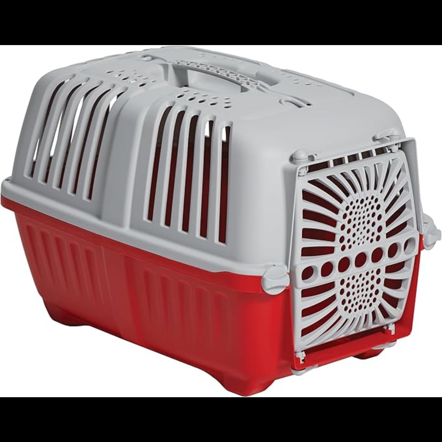 Travel Pet Carrier, Red | Hard-Sided Pet Kennel Ideal for Toy Dog ...
