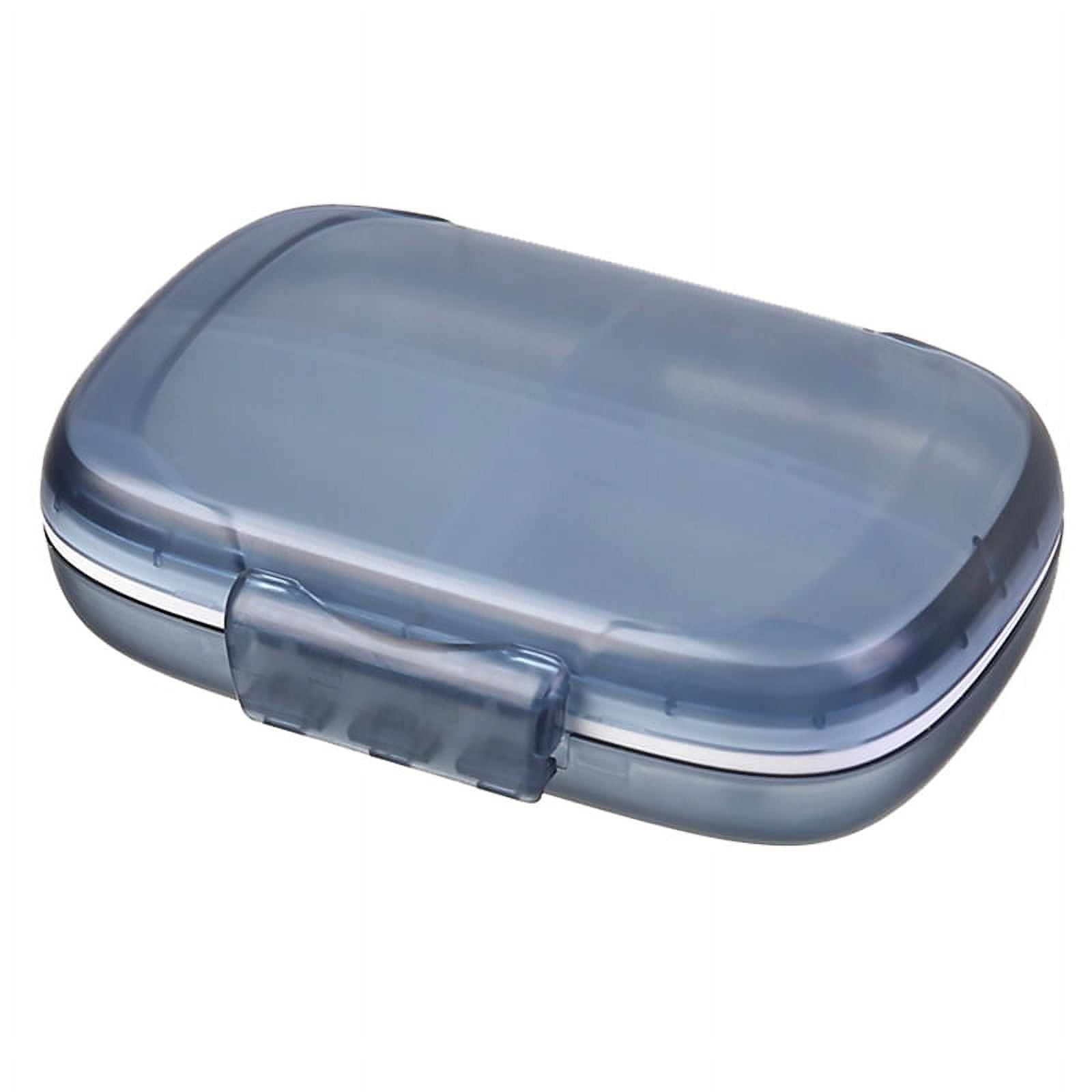 Travel Pill Box Organiser Portable , Compartment Boxes/Holder, Vitamin ...