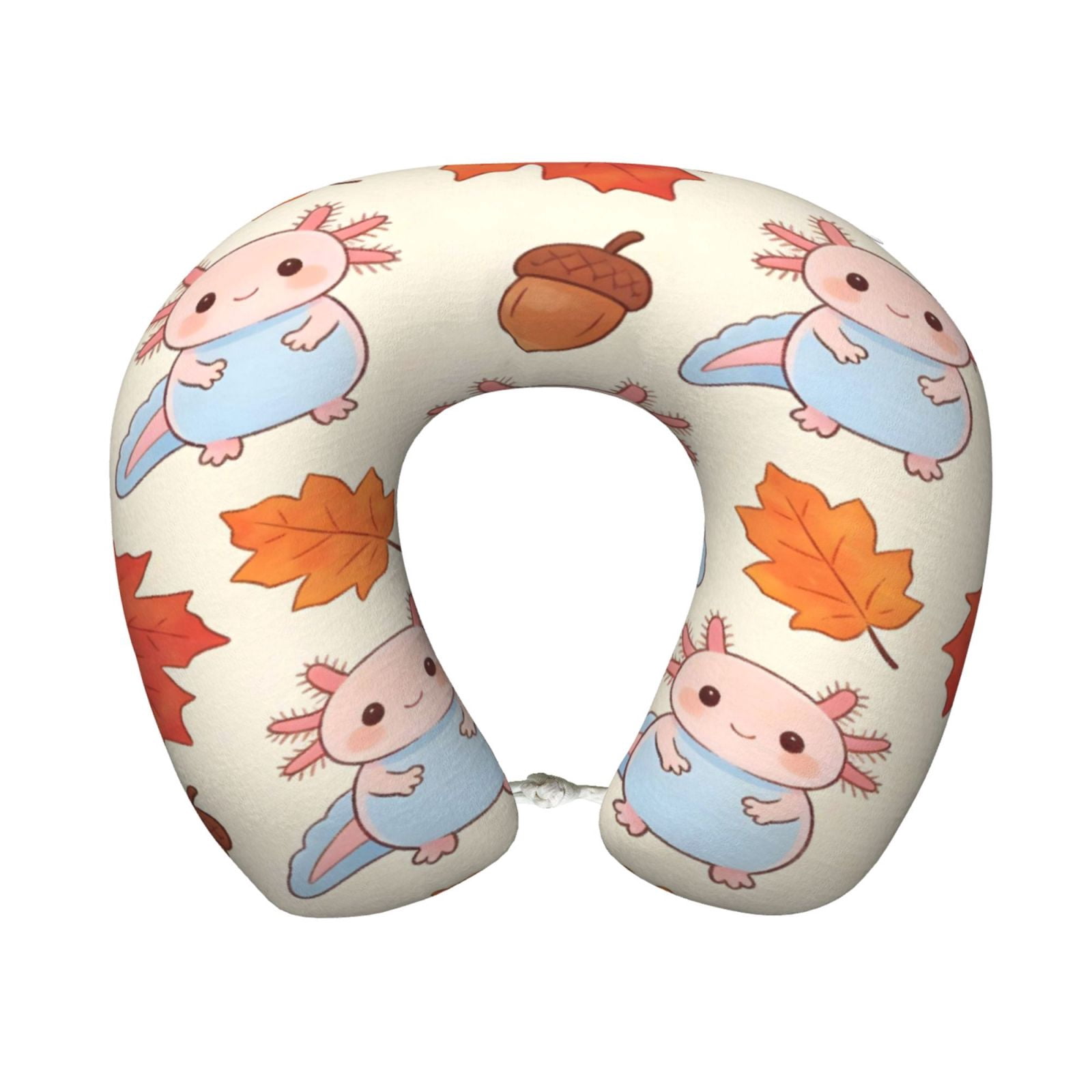 Travel Pillow Memory Foam, Head Neck Support Airplane Pillow For ...