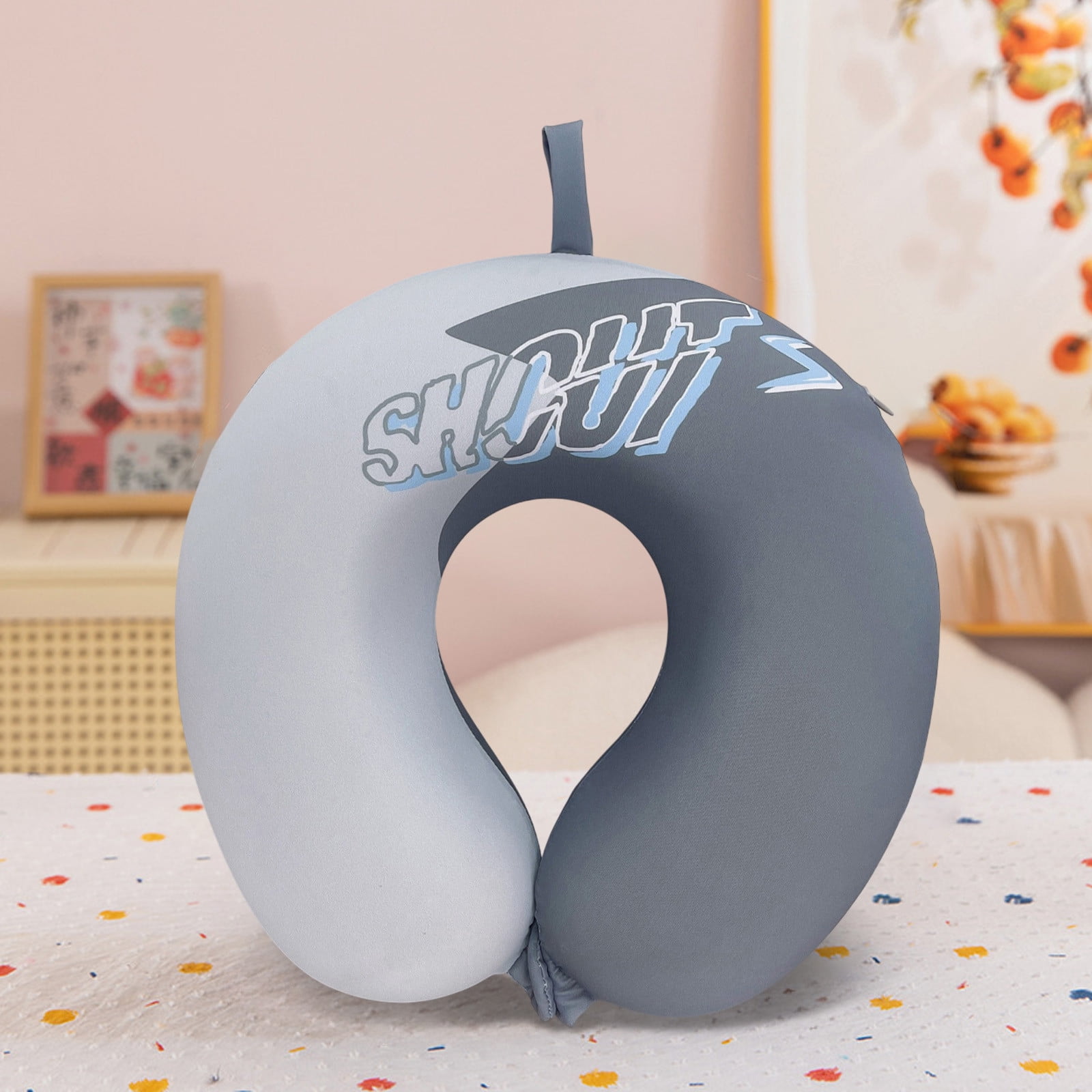 Travel Pillow, Memory Foam Neck Pillow, Perfect Support U Shaped Pillow ...