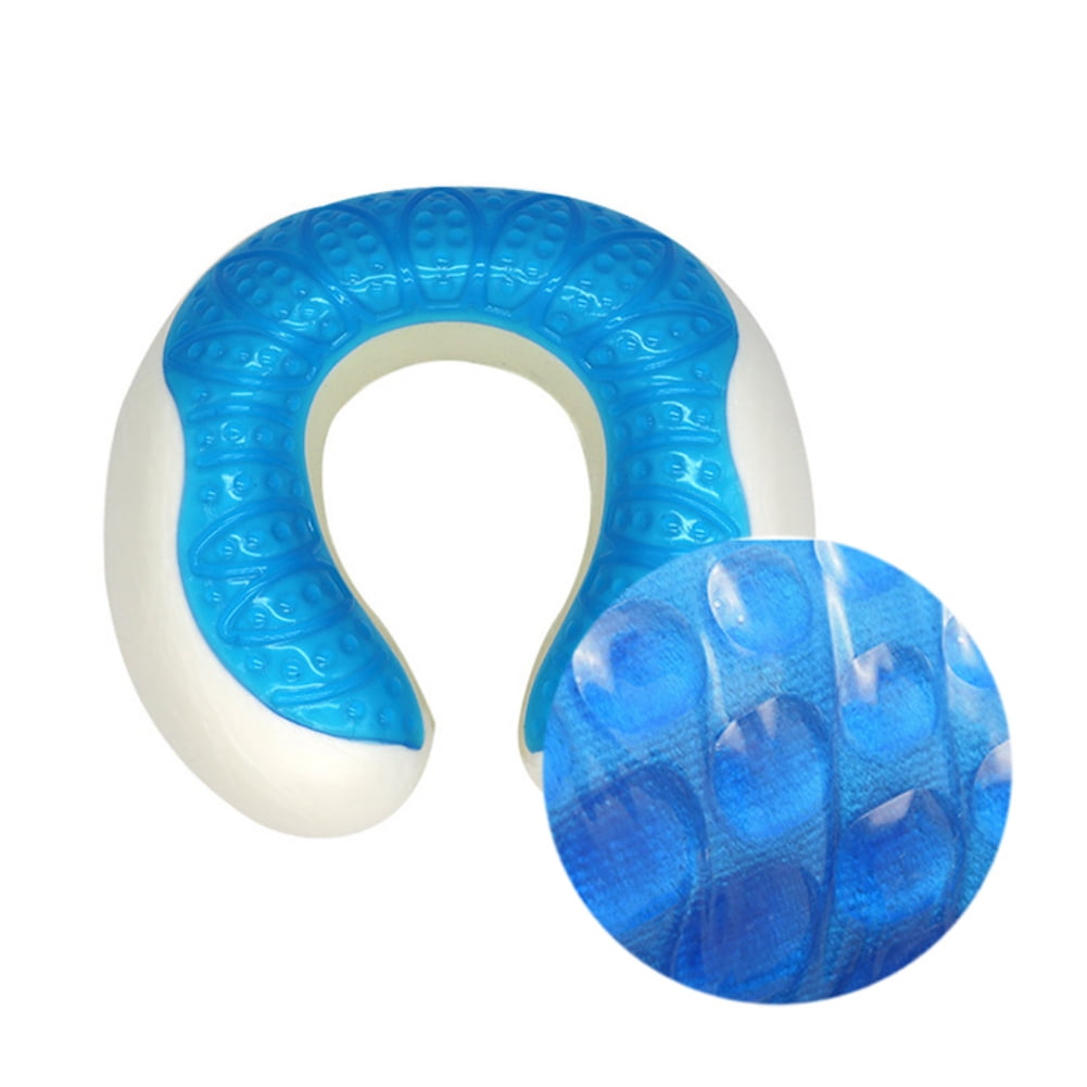 Travel Pillow Neck Pillows for Sleeping Travel Grey Memory Foam U Shape ...