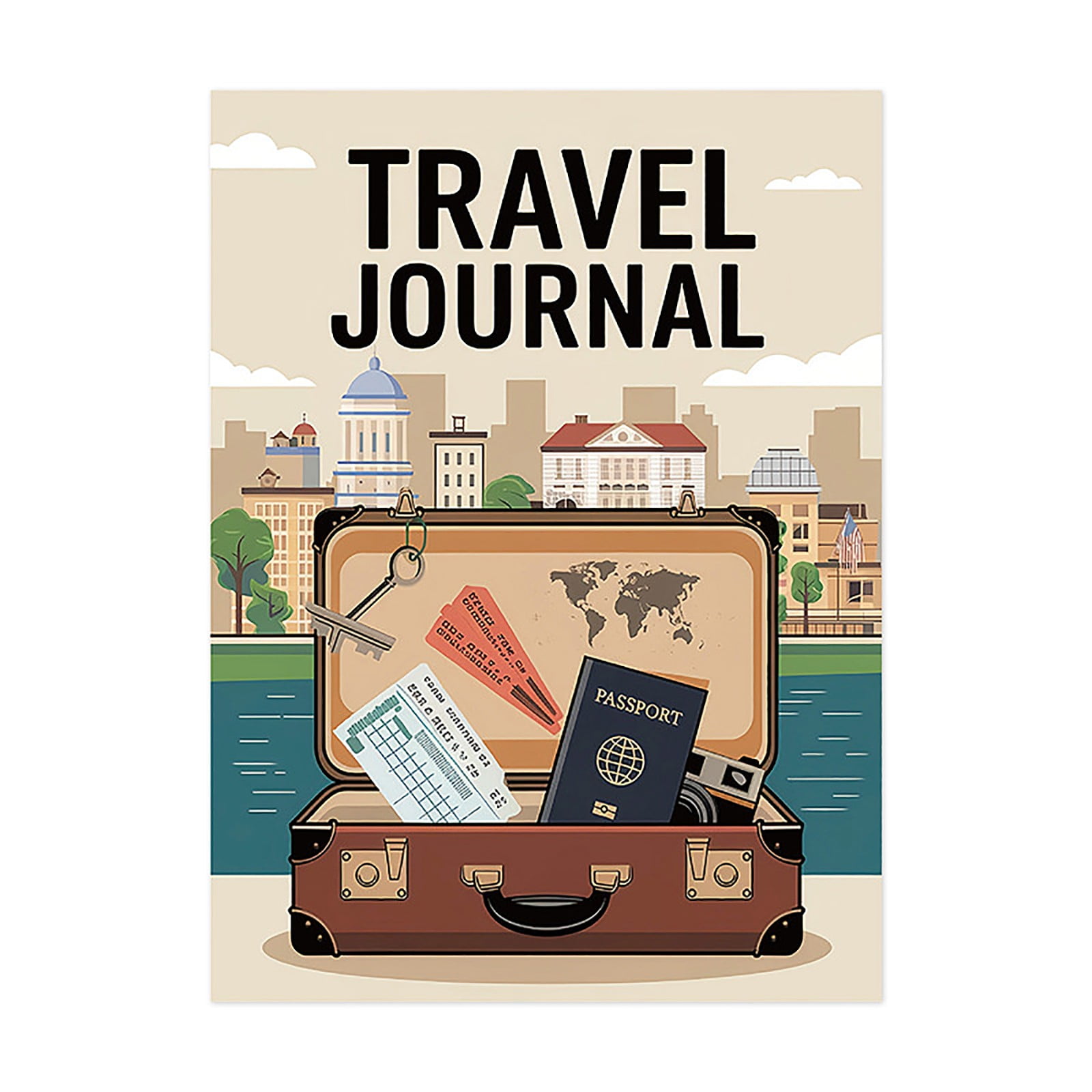 Travel Planning Digital Journal Vacation Travel Planner Notebook ...
