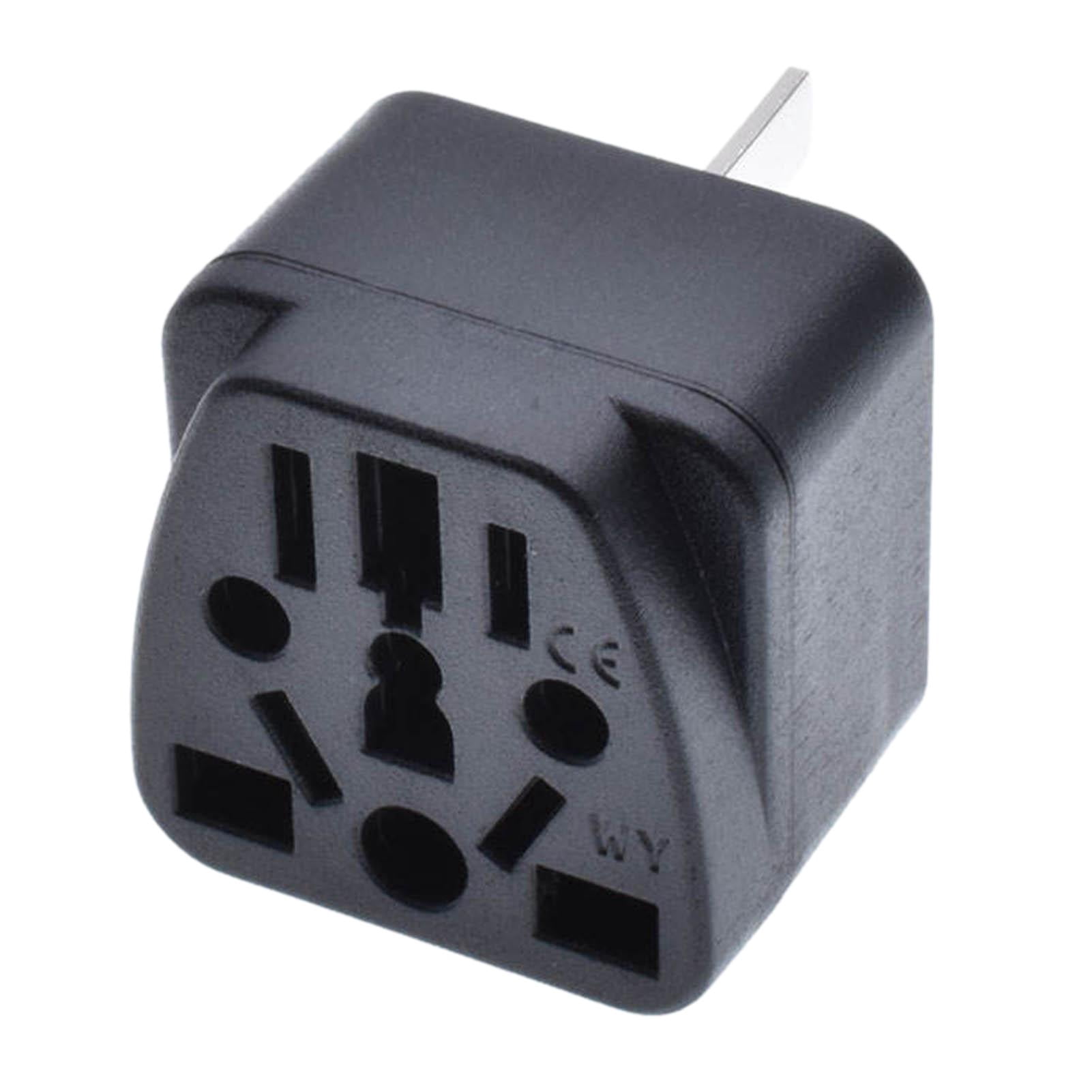 Travel Plug Adapter, 3 Flat Australia Wall Plug Converter, 250V10A Wall ...