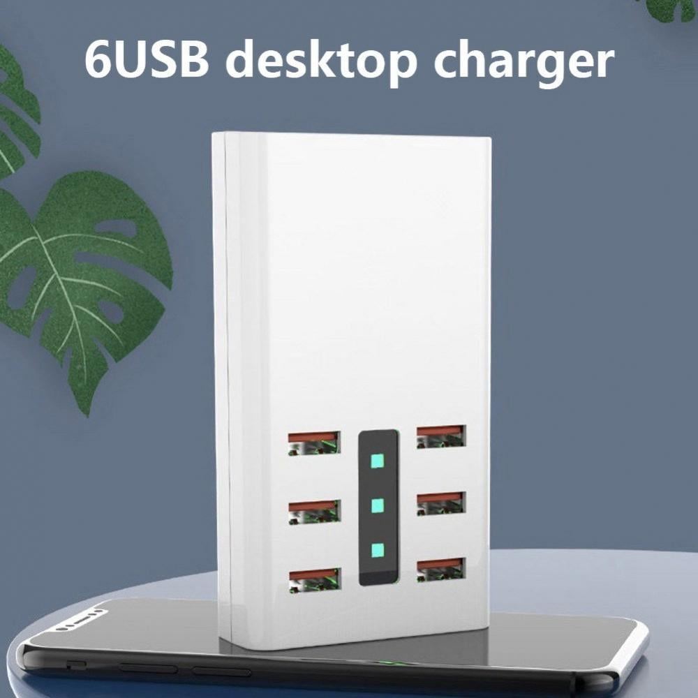 Travel Plug Adapter, Portable 6-port 30W High-power Travel Charging ...