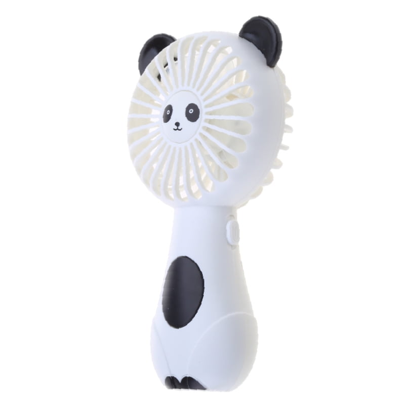 Travel Portable Fan Handheld Mini Fan AA-Battery Powered Super Mute ...