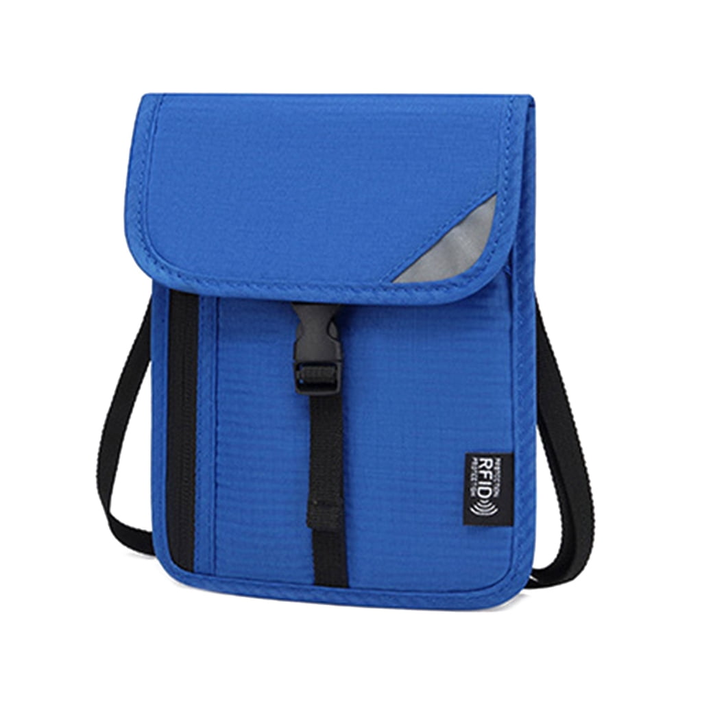 Travel Pouch Neck Wallet Family Passport Holder Organizers Case RFIDS ...