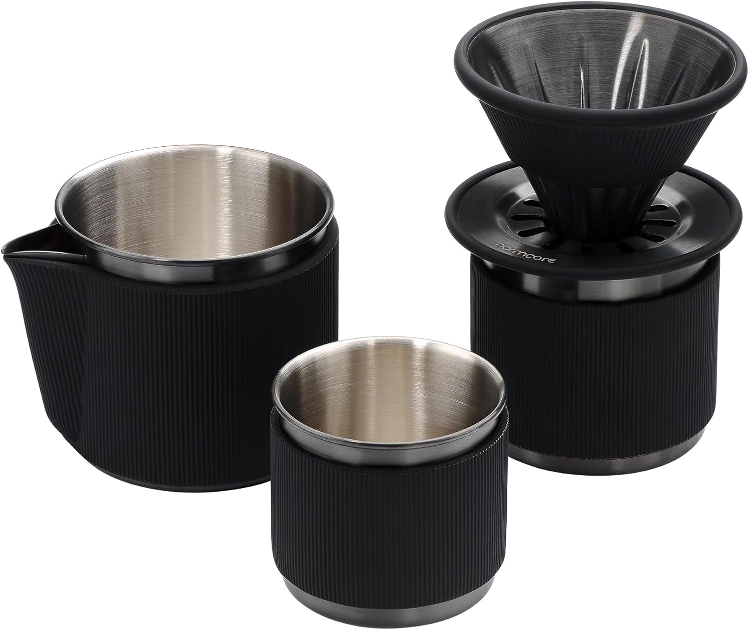 Travel Pour Over Set, Portable Pour Over Coffee Maker Set, Single Cup ...
