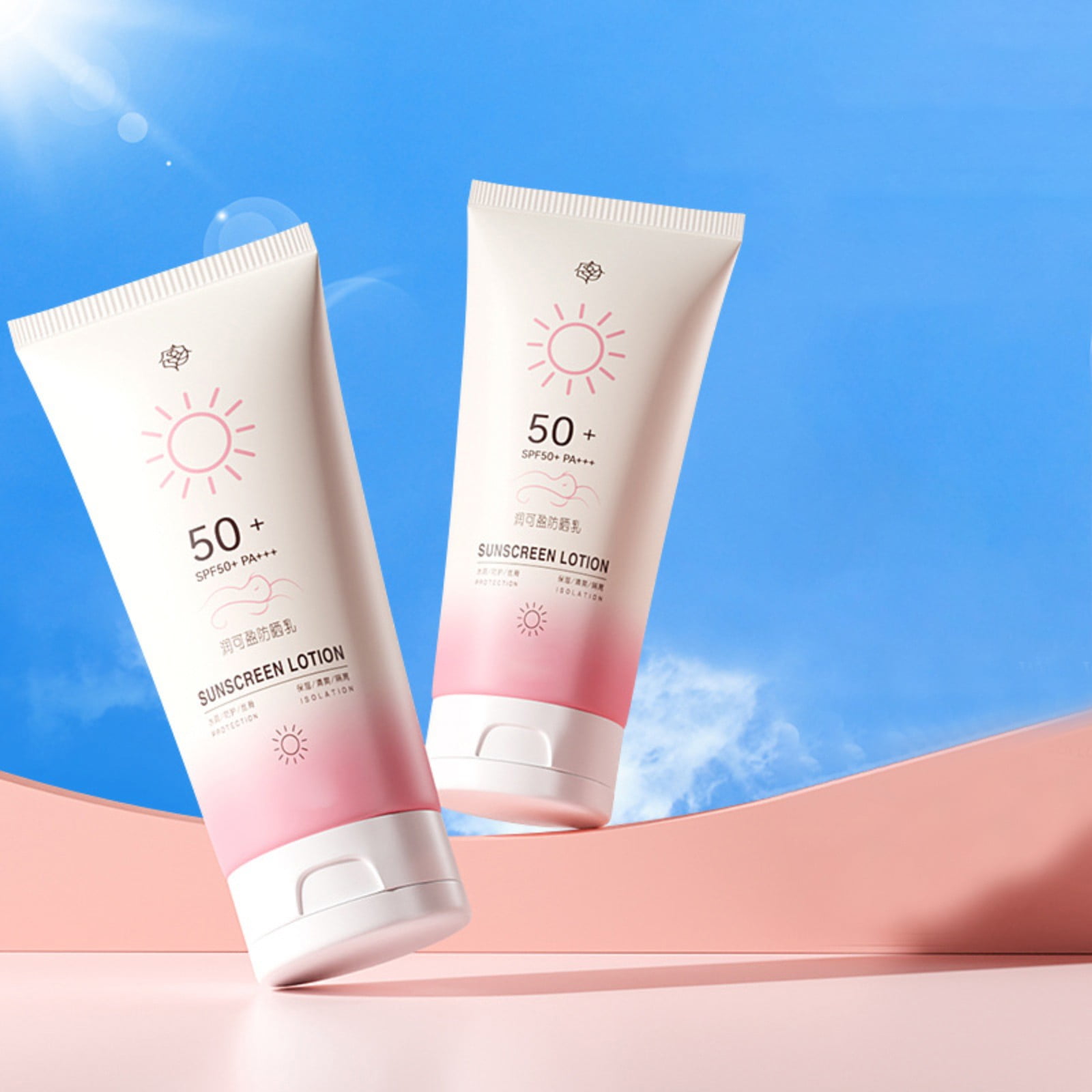 Travel Products Face Sunblock Lotion U.V Protective Sunblock 50 S.P.F ...