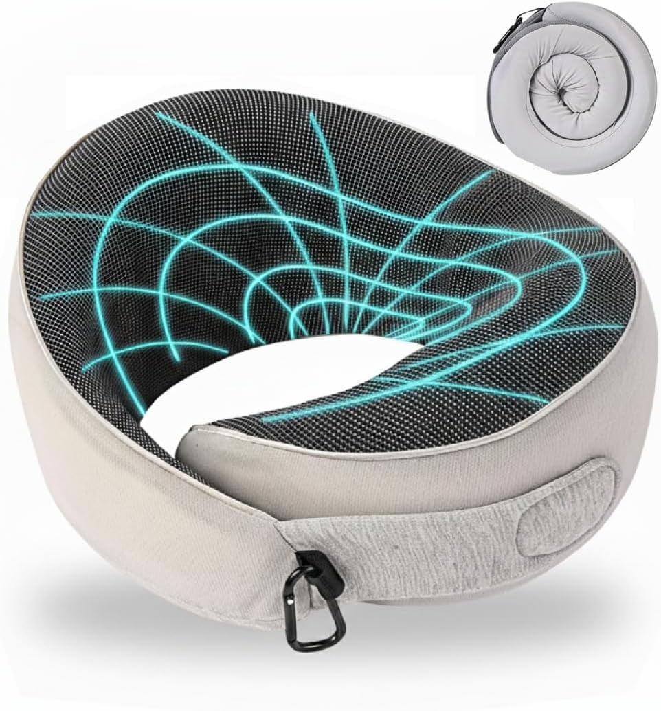 Travel Pws for Airplanes,Neck Pw for Traveling, Memory Foam Travel Pws ...