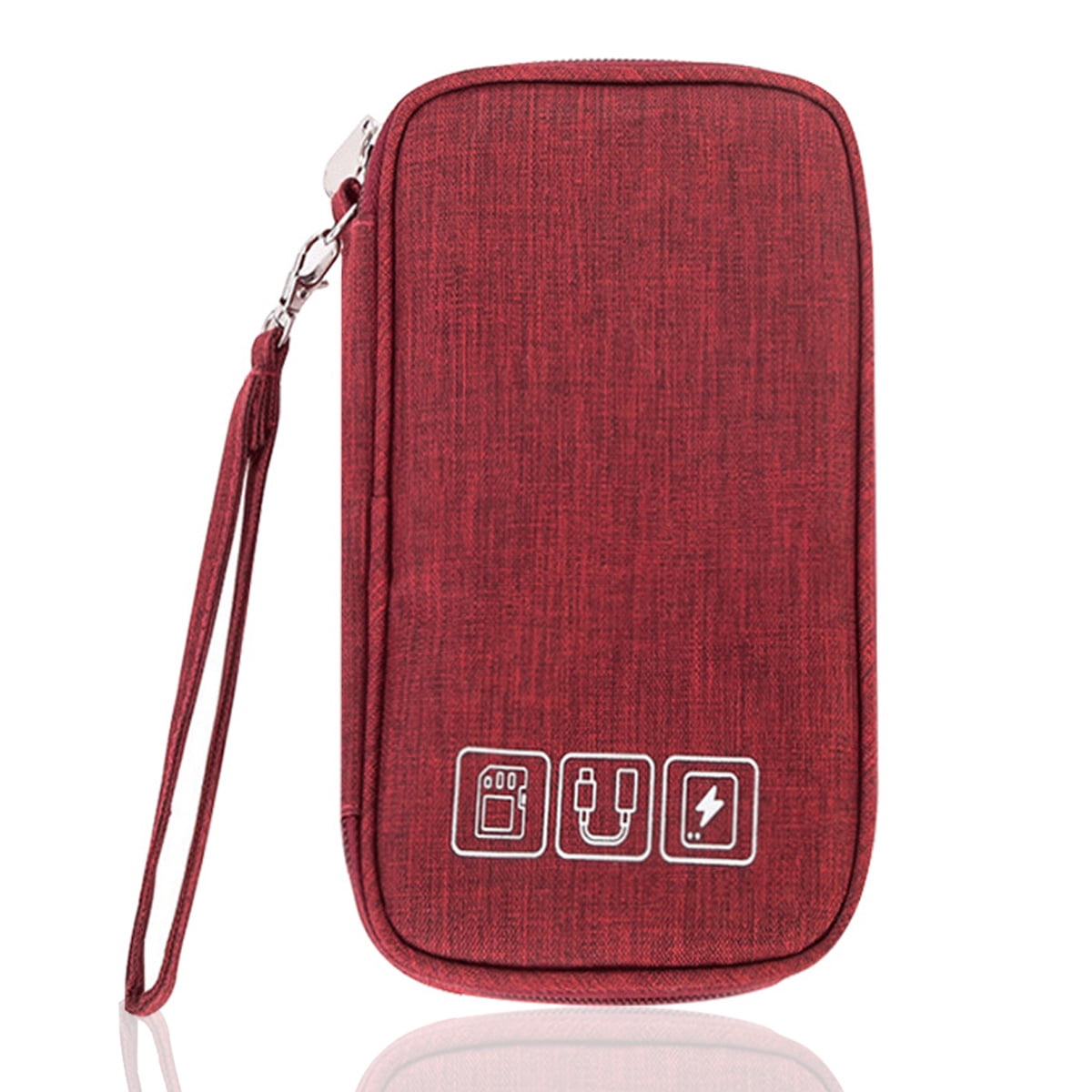 Travel-Ready Organizer for Cables, Chargers, USB & Earbuds Compact ...