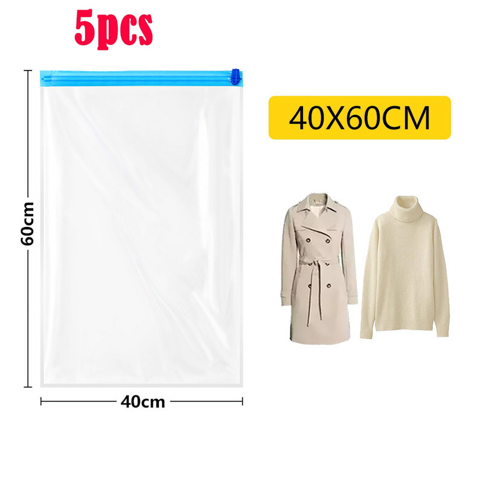 Travel Roll-Up Compression Bags, Reusable Vacuum Storage Bag, Save ...