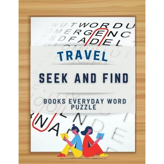 Travel Seek And Find Books Everyday Word Puzzle : Find The Hidden Word ...