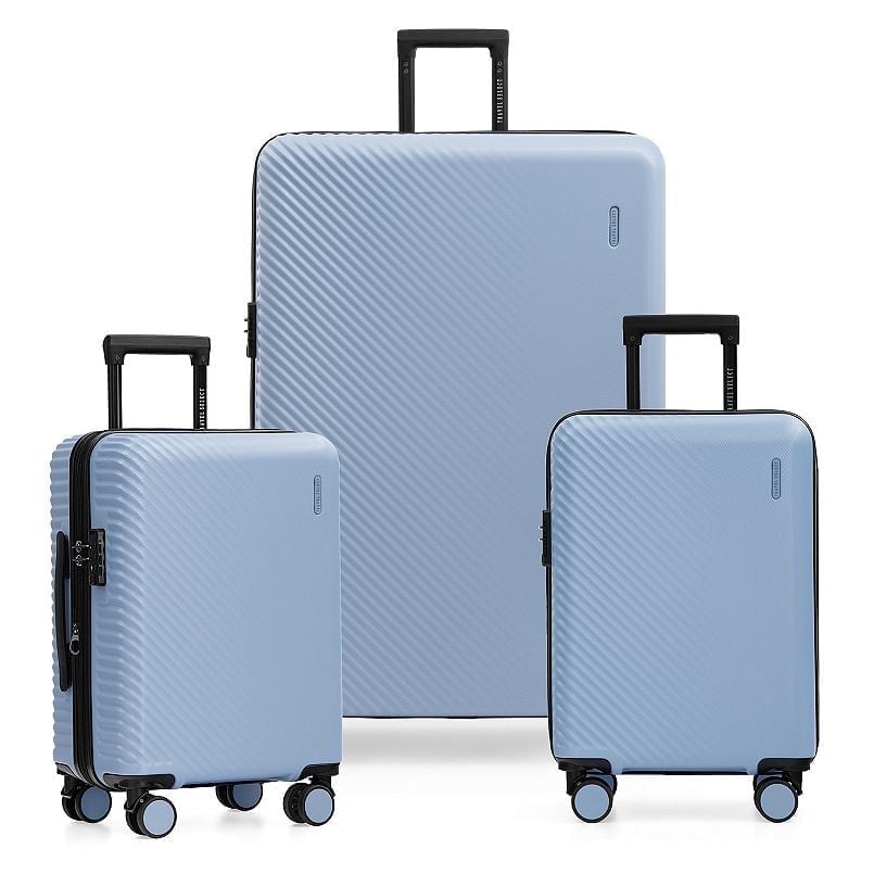 Travel Select Bridgetown Hardside Spinner Luggage Set w/ TSA Lock ...