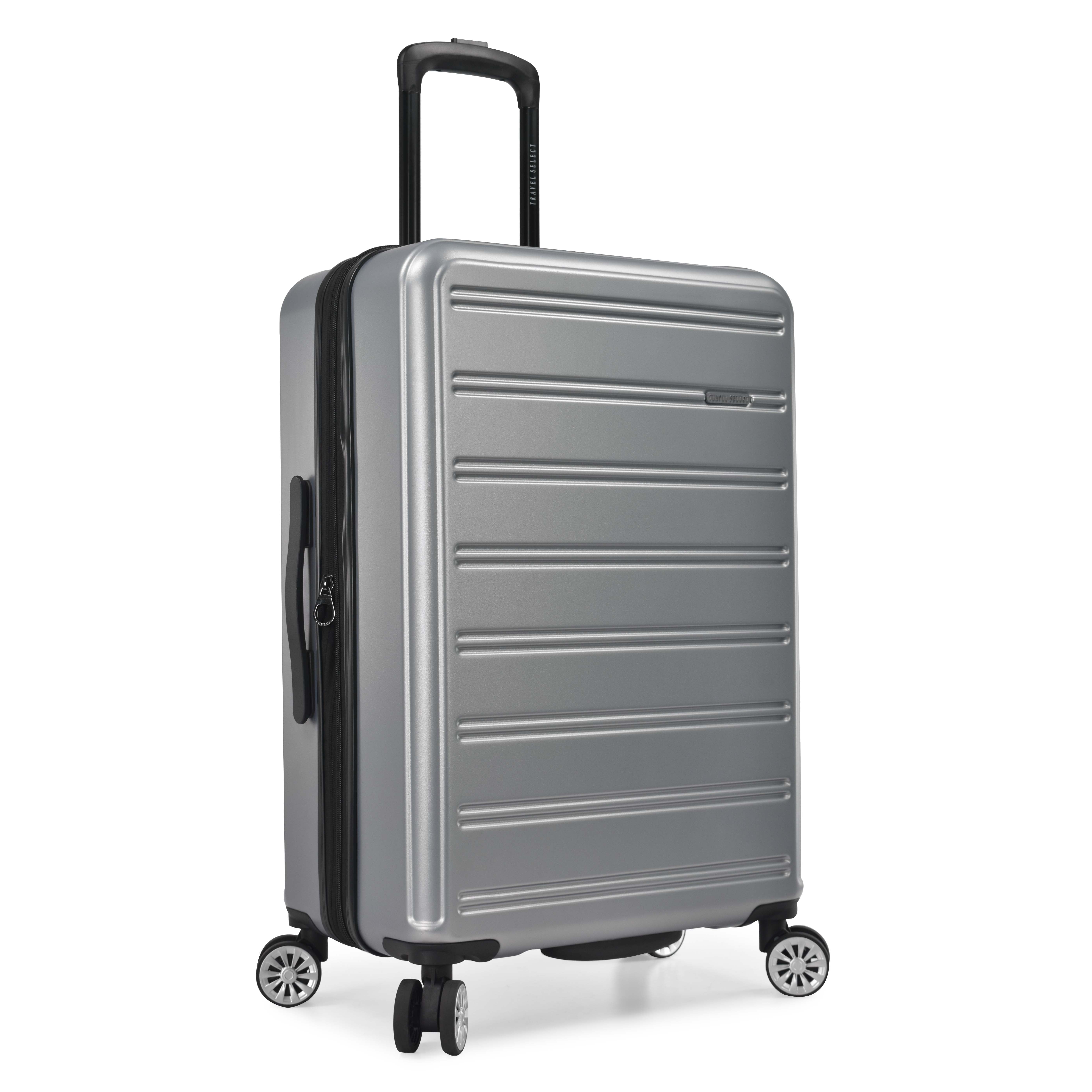 Travel Select Snowcreek Hardside Expandable Spinner Luggage, Grey, 26 ...