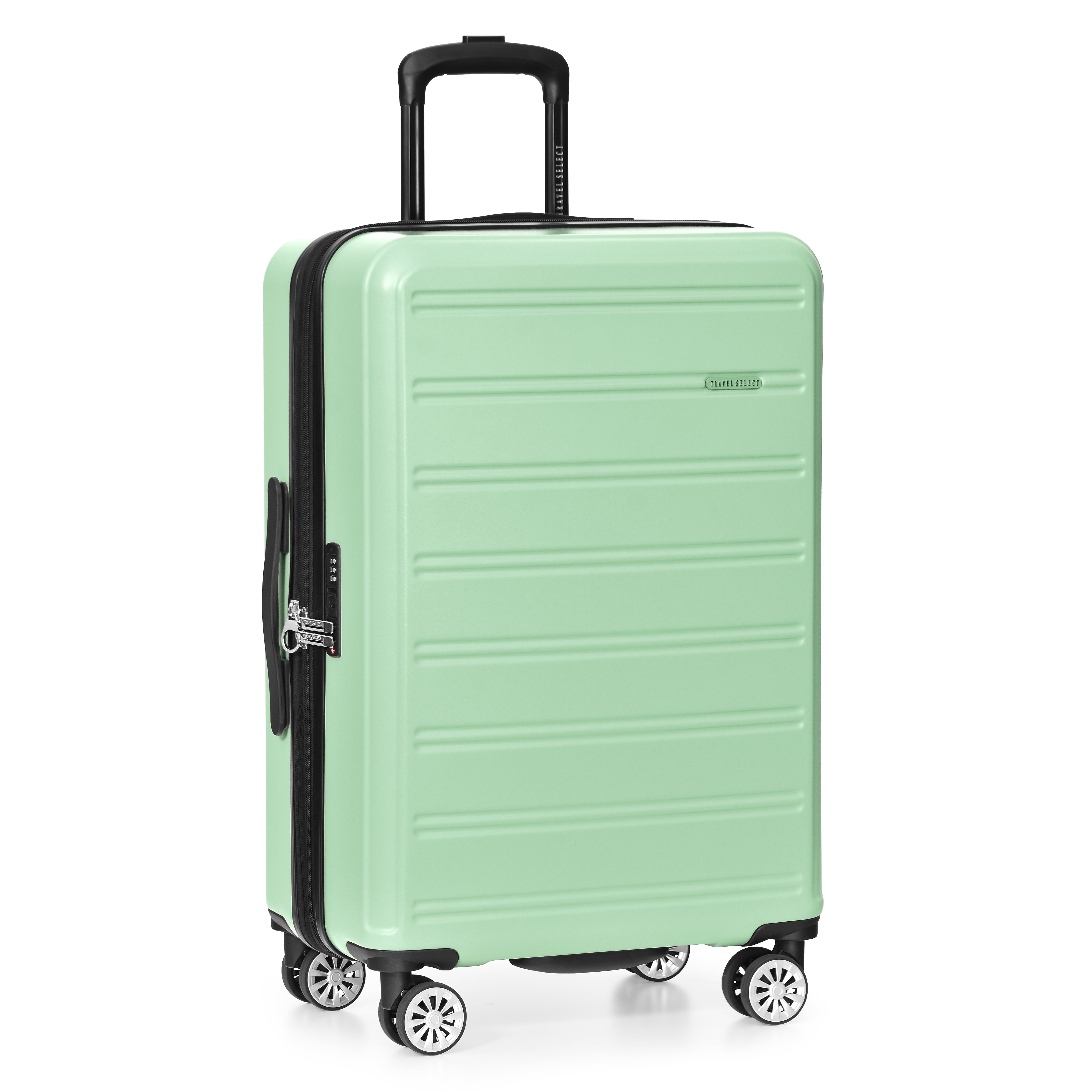 Travel Select Snowcreek Hardside Expandable Spinner Luggage, Mint, 26 ...