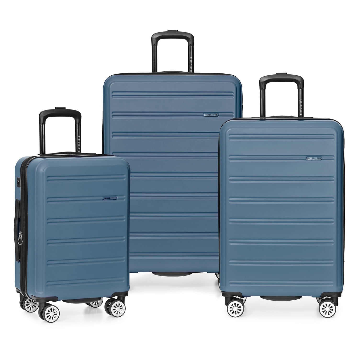 Travel Select Snowcreek Hardside Expandable Spinner Luggage Set w/ USB ...