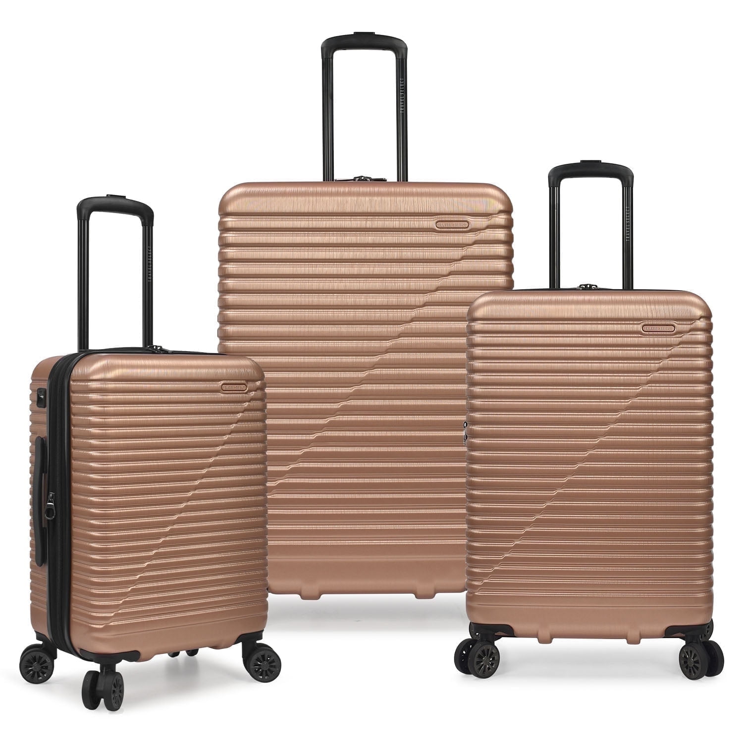 Travel Select Sunny Side 3PC Hardside Spinner Suitcase Luggage Set with ...