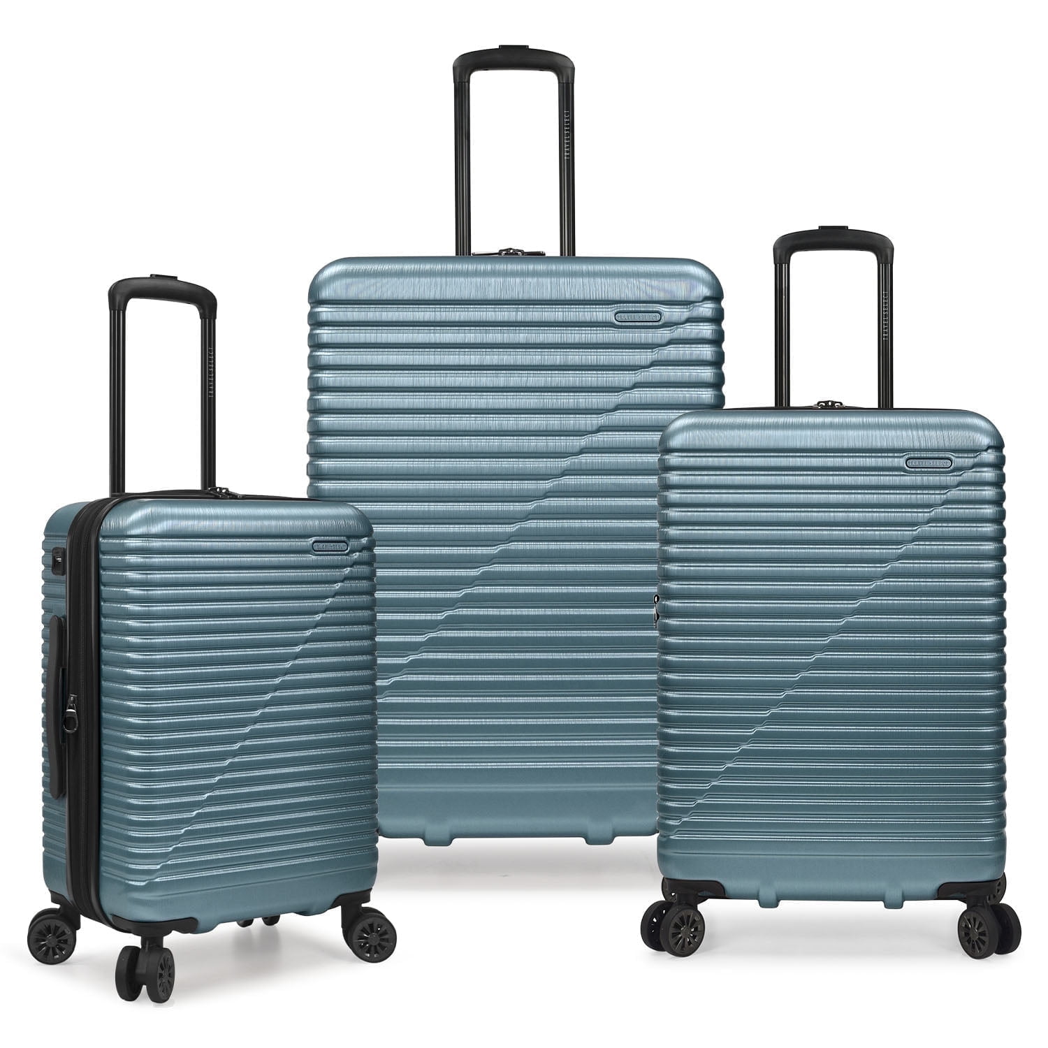 Travel Select Sunny Side 3PC Hardside Spinner Suitcase Luggage Set with ...