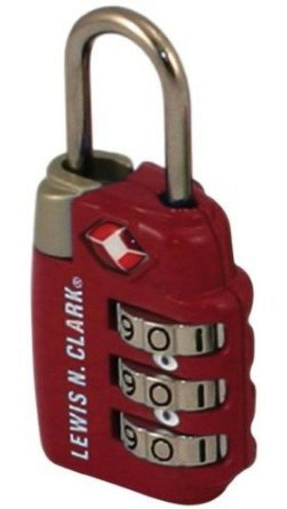 Travel Sentry Combination Lock, Red - Walmart.com