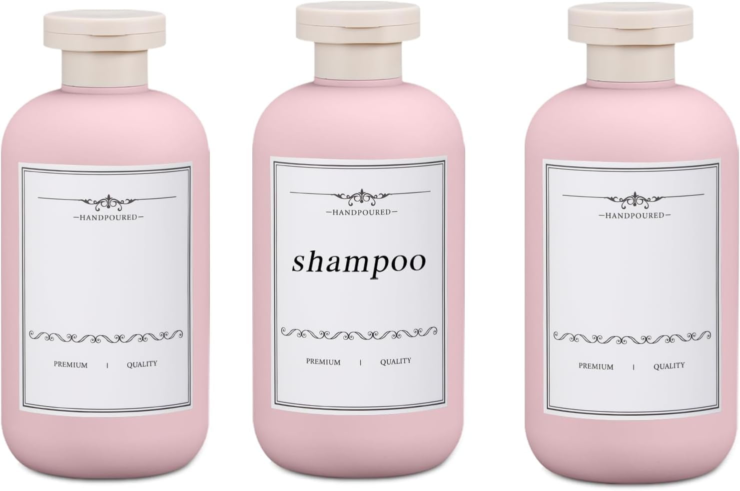 Travel Shampoo Bottle, Empty Plastic Squeeze Bottles 10oz with Flip Cap ...