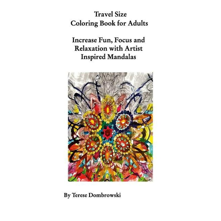 adult coloring book travel