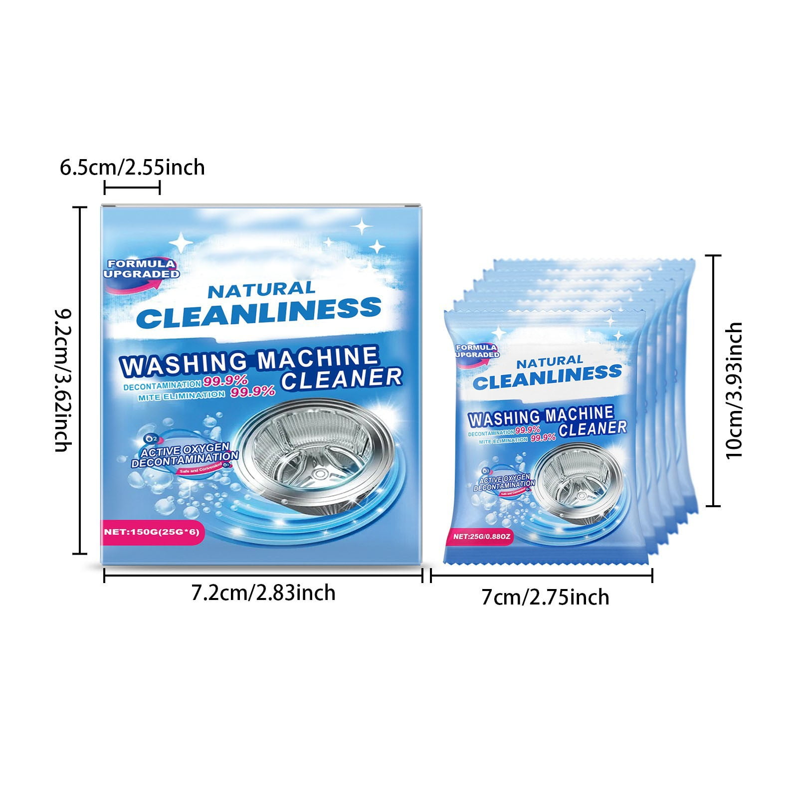Travel Size Laundry Detergent Individually Wrapped Cleaning Detergent ...