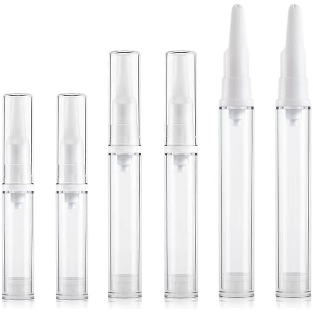 Travel Size Lotion Dispenser,6Pcs Refillable Airless Pump Bottles,Empty ...