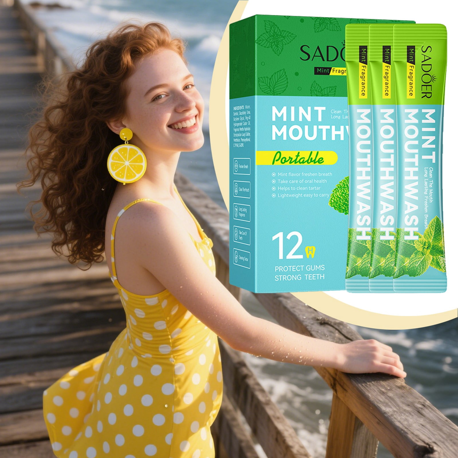 Travel Size Mouthwash Packets - Tonsil Stone Mouthwash, Individual ...